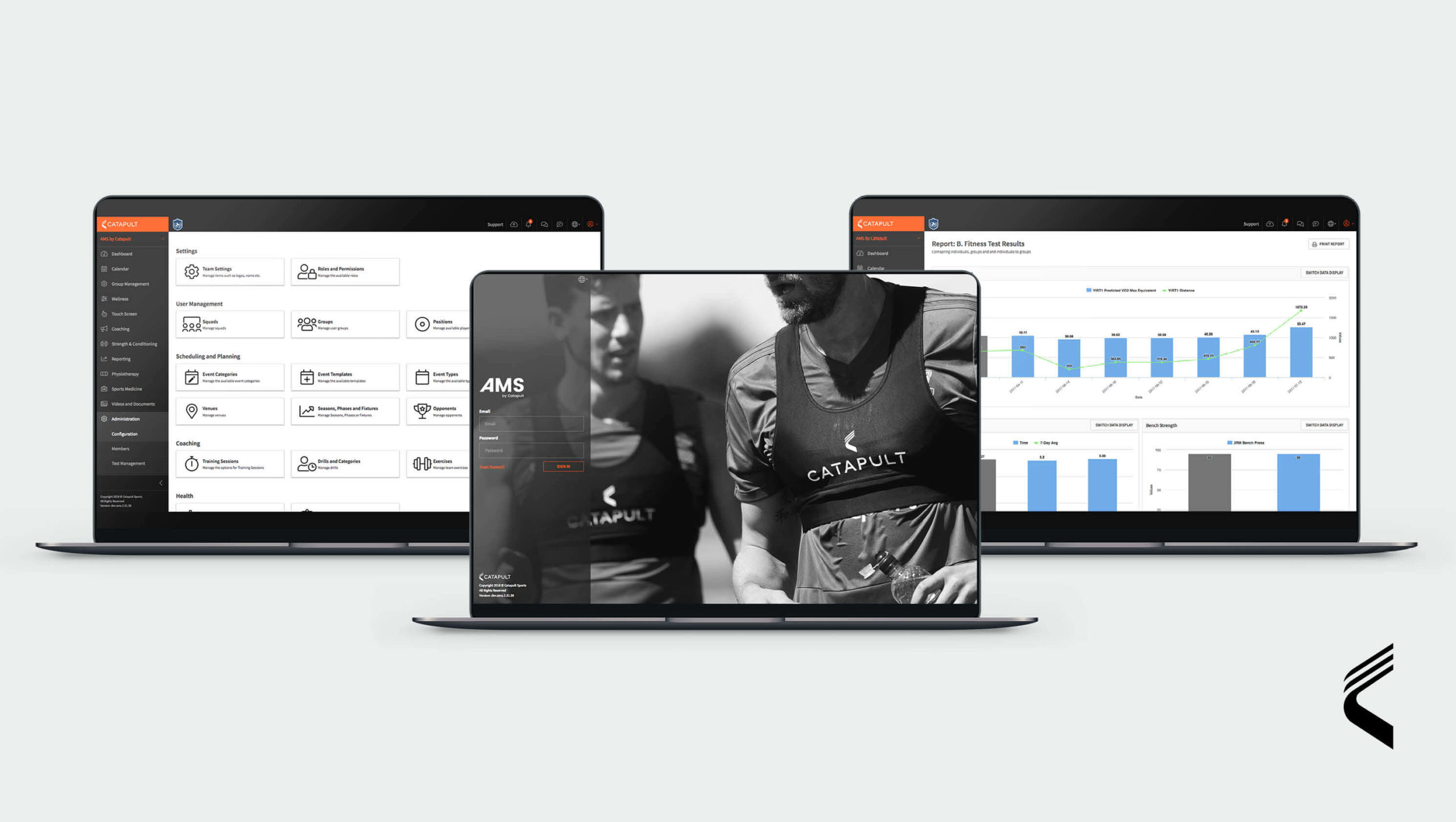 Reapresentação do Catapult AMS: Gestão de atletas potente e intuitiva ...