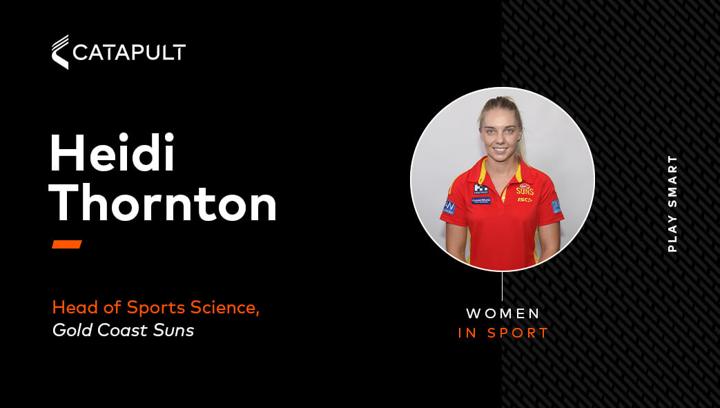 Women in Sport - Heidi Thornton, Head of Sports Science at Gold Coast ...