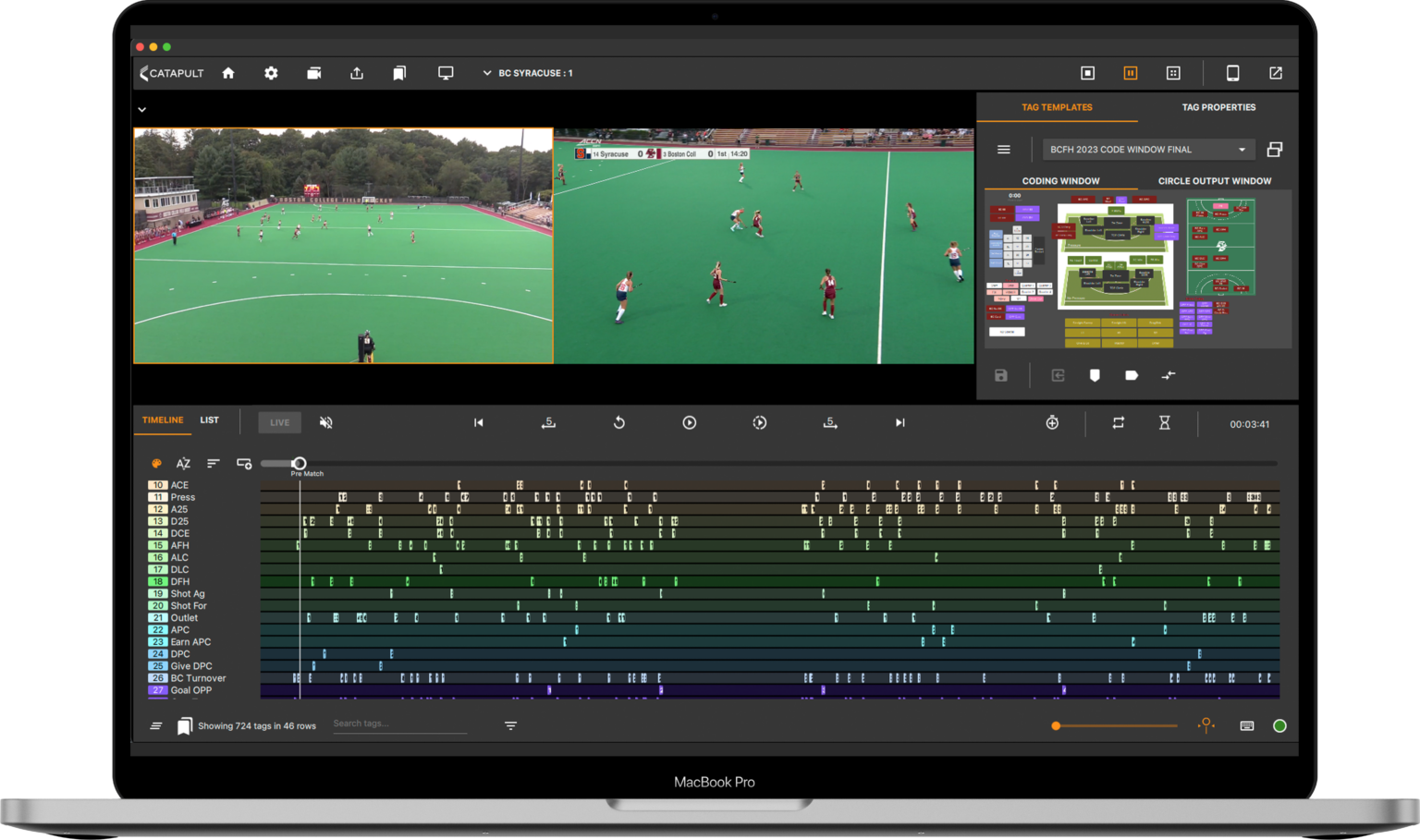 How Focus is Transforming Video Analysis in NCAA Field Hockey - Catapult
