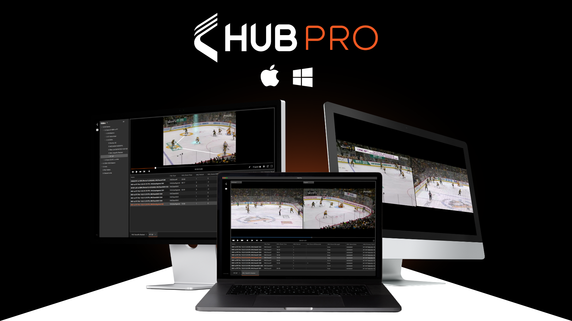 Hub Pro | Stránka řešení pro lední hokej - Katapult